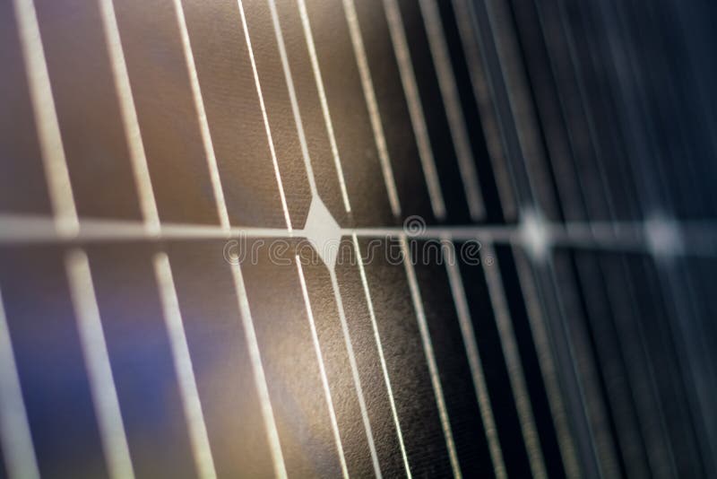 Background or Texture of Electro Plates, Solar Panels Installed on the ...