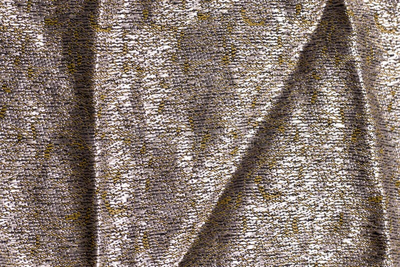 Background Texture Fabric Gold Color. Stock Image - Image of abstract ...