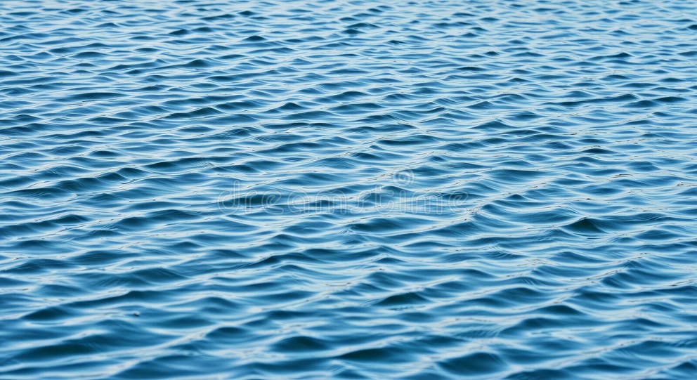 Gentle Light Blue Water Surface Ripple Effect Background Texture Stock Illustration ...
