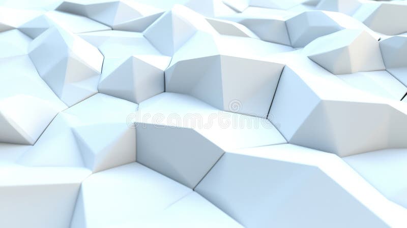 Background Texture with Geometric Polygonal Patterns in White Stock ...