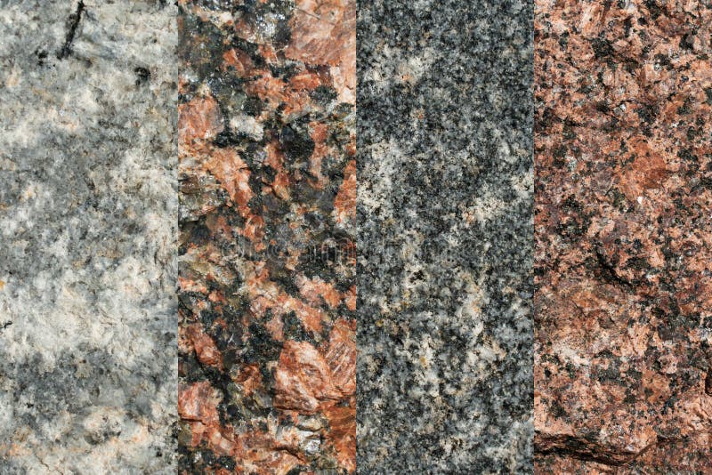 Background Texture of Granite of Different Colors Close-up. Pattern for ...