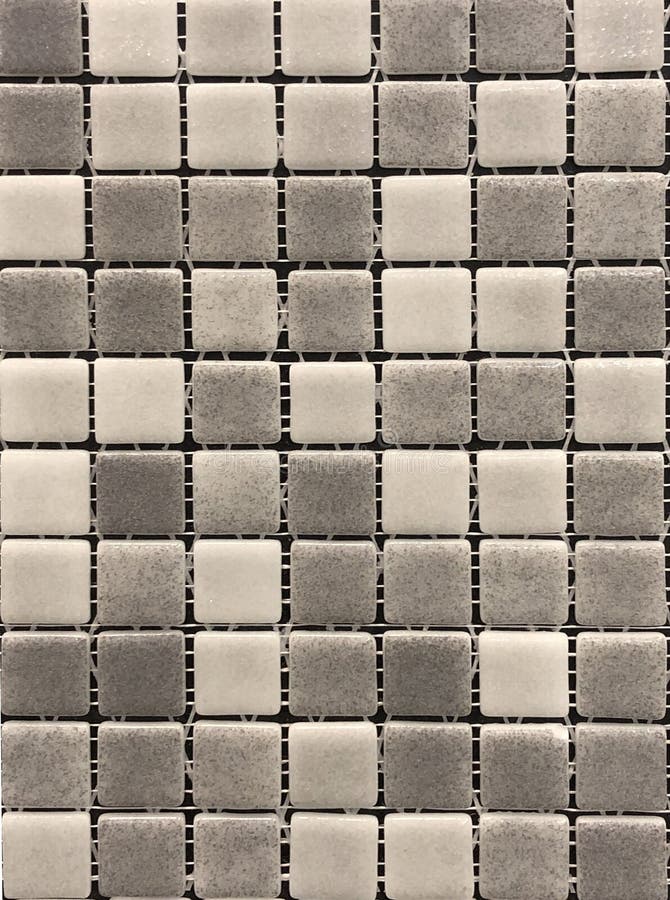 Background, Texture of Gray Tiles, Mosaics, Wall and Floor Stock Photo ...