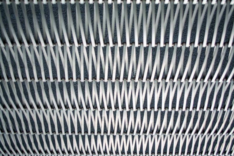 Background or Texture on a Gray Wall a Lattice from Metal a Wire Which ...