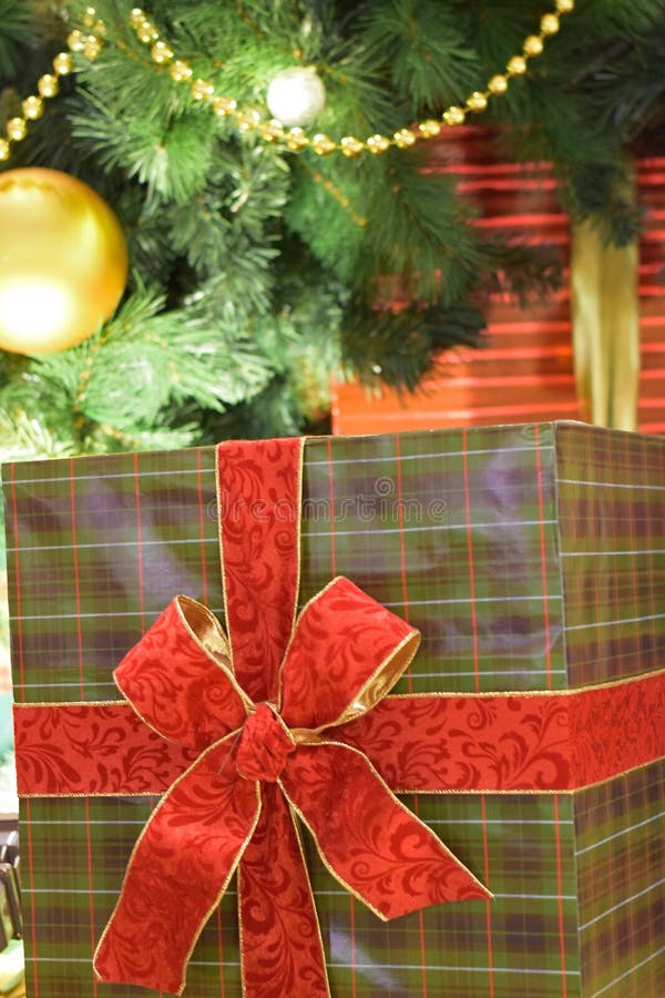 Background Texture of Holiday Gift Box in Vertical Frame Stock Photo ...