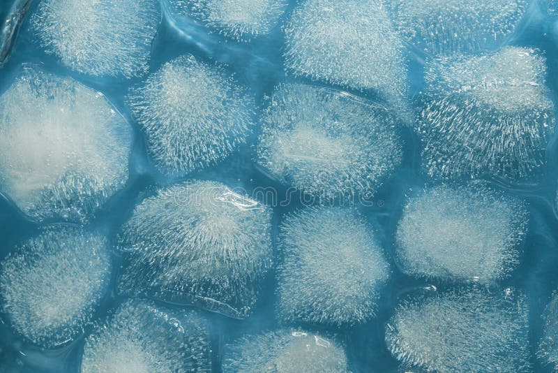 Background Texture of Ice Cubes. Concept of Freshness and Cold Stock ...