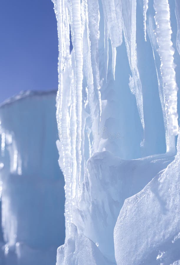 Ice Crystals Forming Decorative Patterns for Background Imagch Stock ...