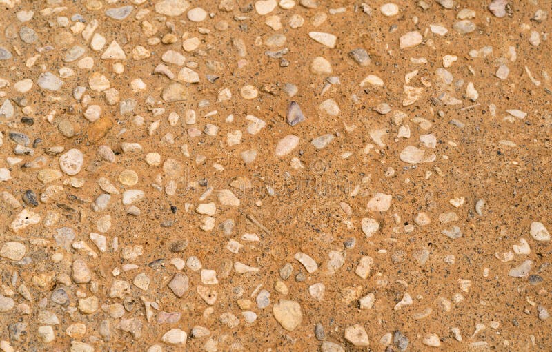 Background Texture of Irregular Stones Impregnated in the Soil Warm ...