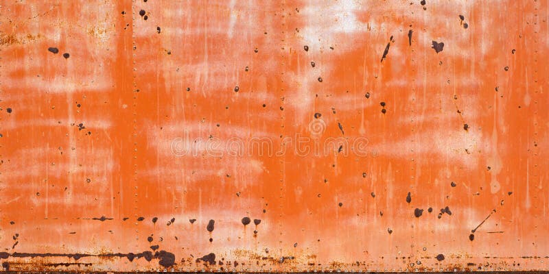 Rusty Red Orange Pickup Truck on a Sunny Summer Day in the Country ...