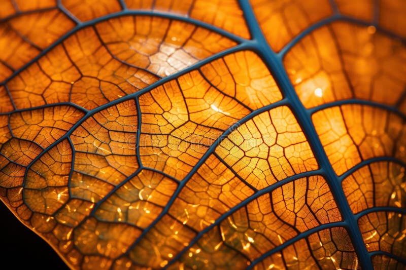 Background Texture Leaf Structure in Macro Photography Stock ...