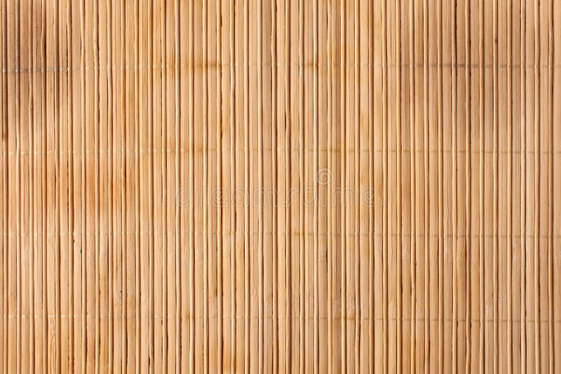 Background Texture of a Light Bamboo Mat Stock Image - Image of ...