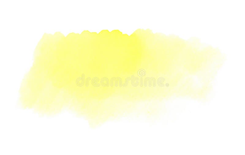 Background Texture: Light Yellow Watercolor Stock Illustration ...