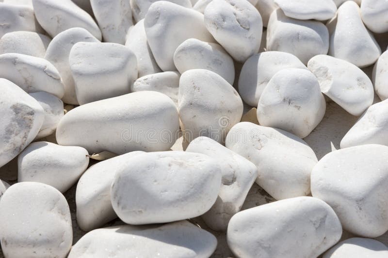 Background and Texture of White Round Stones Stock Photo - Image of ...