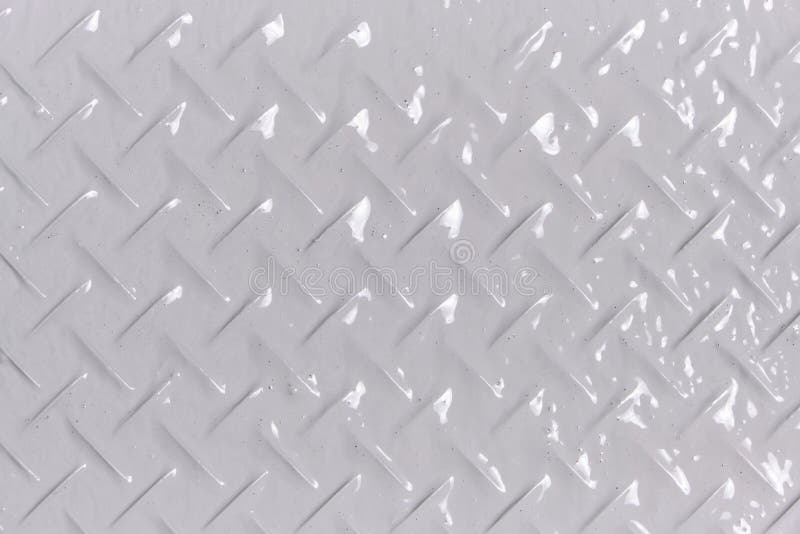 Background, Texture of Metal with Diamond Shaped Pattern, Painted with ...