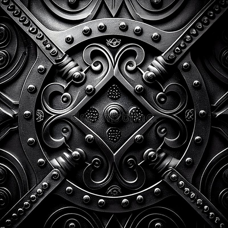 Background Texture Metal Steel Cast Iron. AI Generated Stock ...