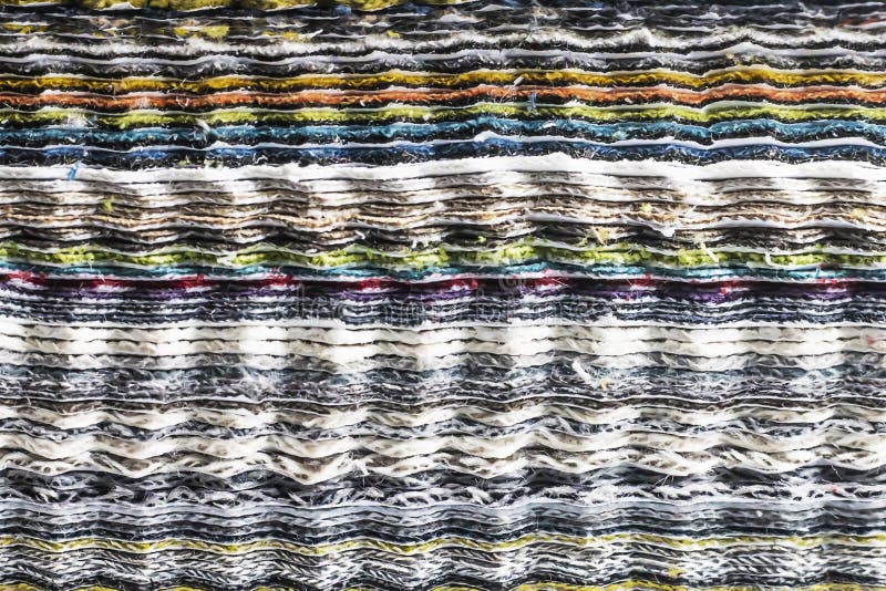 Background and Texture of Multi-colored Fabric Layers Stock Image ...