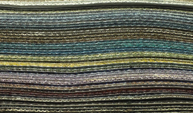 Background and Texture of Multi-colored Fabric Layers Stock Image ...