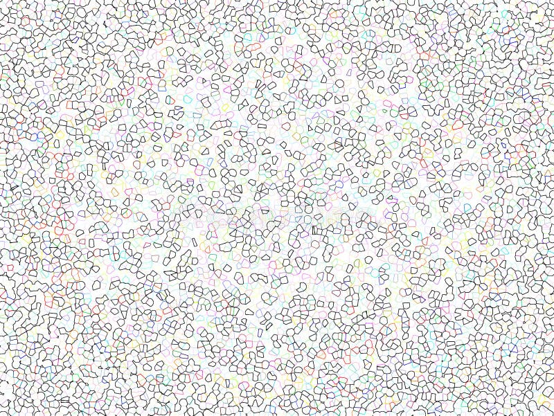 Background Texture: Multi-colored Small Cells. Abstract Structure of ...