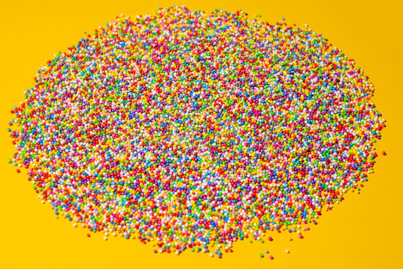 Background Texture of Multicolored Foam Balls Stock Photo - Image of ...