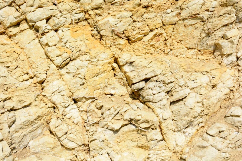 Differential Solution of a Limestone Rock Stock Image - Image of ...