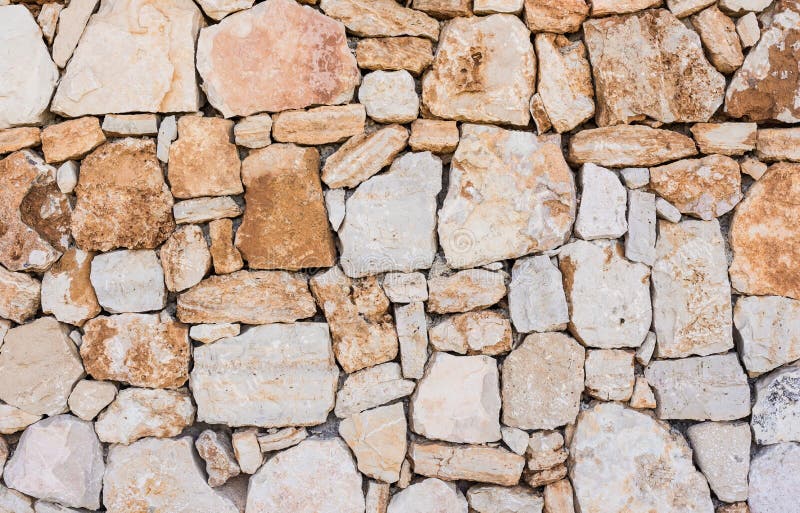 Masonry of Natural Rustic Stone Wall Stock Photo - Image of acade ...