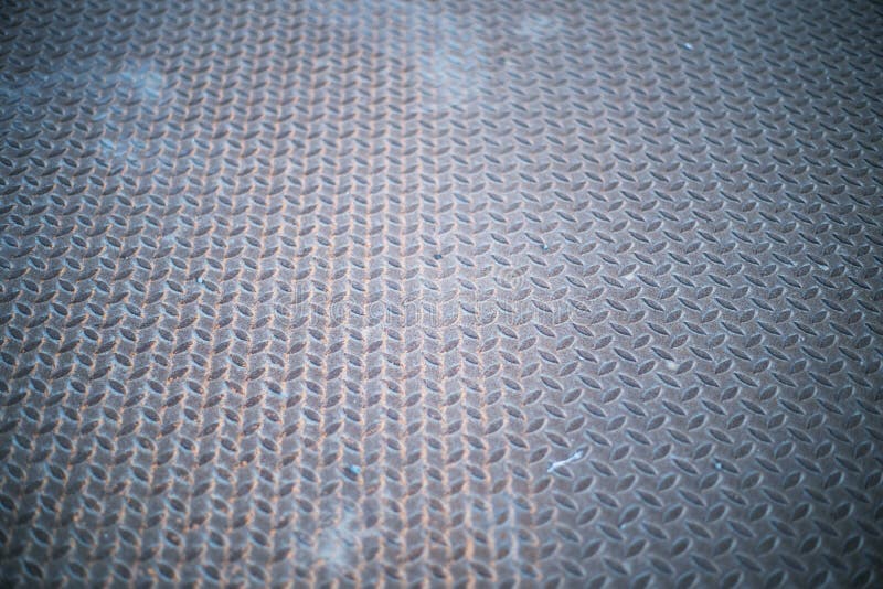 Background Texture of Old Metal Diamond Plate with Rusty Stock Image ...