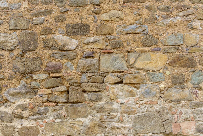 Background of Old Vintage Stone Wall Stock Image - Image of concrete ...