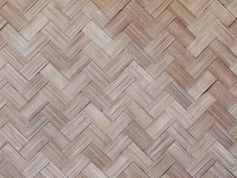 Background Texture of Old Weave Bamboo Wall Stock Image - Image of ...