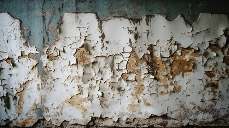 Background, Texture of Old White Wall. a Worn Brick Wall Stock ...