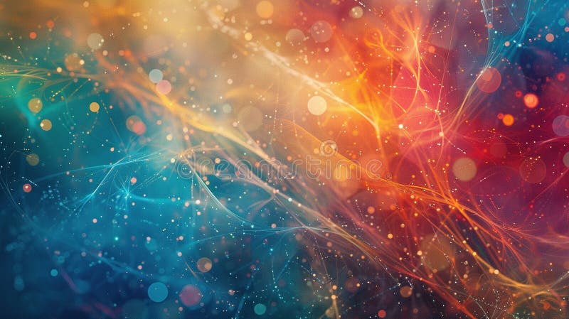 Background Texture of Particle Effects Stock Illustration ...