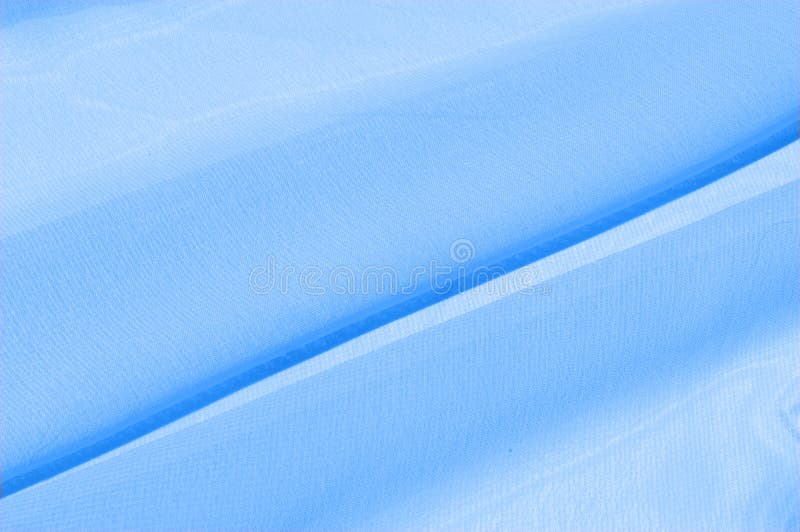 Background Texture, Pattern. Azure Blue Silk Twill Stock Photo - Image ...