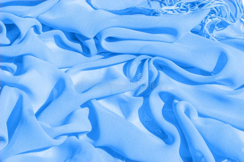 Background Texture, Pattern. Azure Blue Silk Twill Stock Image - Image ...