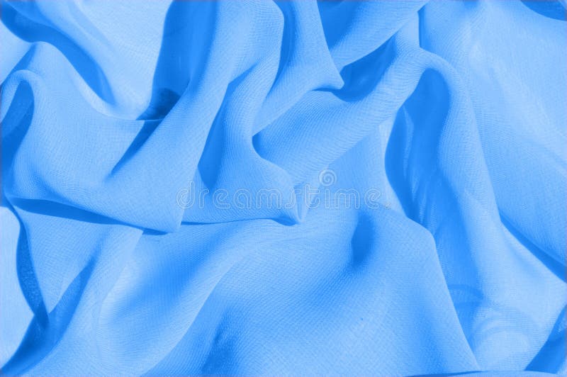 Background Texture, Pattern. Azure Blue Silk Twill Stock Photo - Image ...