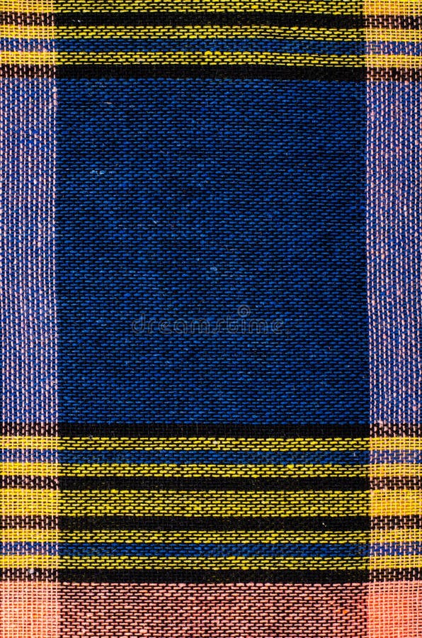 Background, Texture, Pattern of Blue Fabric in Cage Stock Photo - Image ...