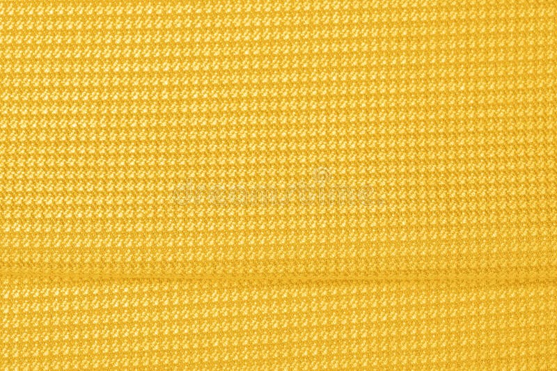 Background Texture, Pattern Fabric Warm Wool with a Stitched Yellow ...