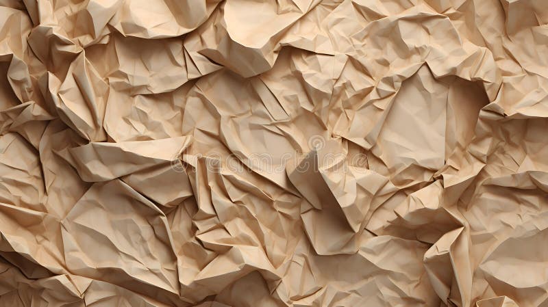 Background Texture Pattern Image of Crumpled Wrinkled Creased Light ...