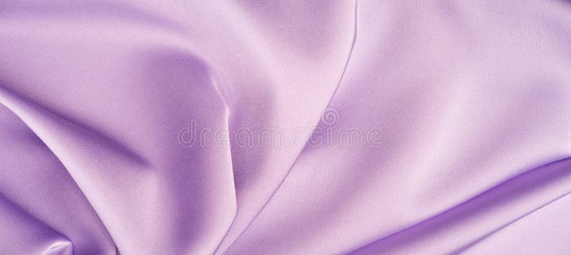 Background Texture, Pattern. Lilac Silk Fabric. it is a Smooth, Matte ...