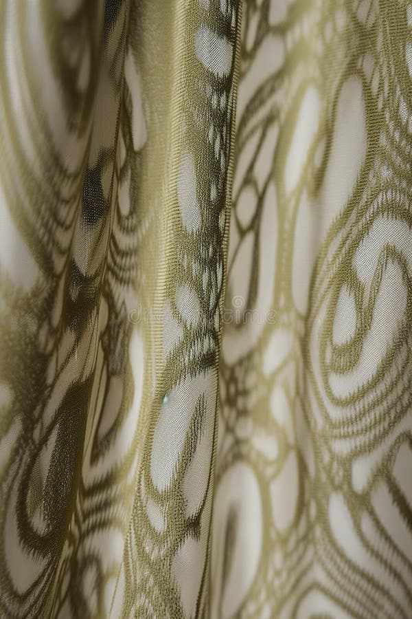 Background Texture, Pattern. Silk Fabric is Transparent, with a Slight ...