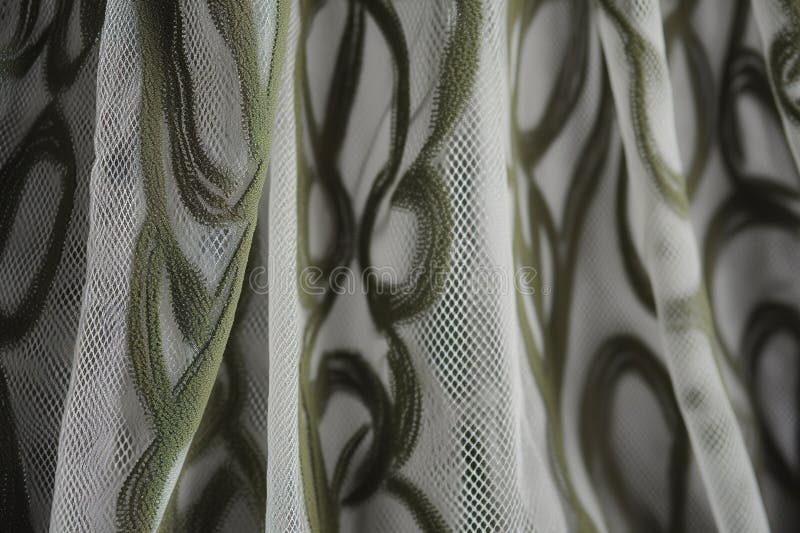 Background Texture, Pattern. Silk Fabric is Transparent, with a Slight ...