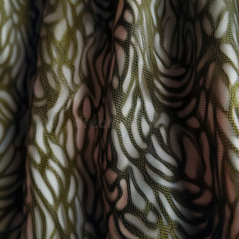 Background Texture, Pattern. Silk Fabric is Transparent, with a Slight ...