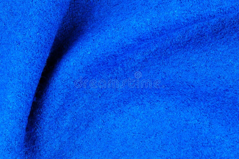 Background Texture, Pattern. Woolen Blue Fabric Stock Photo - Image of ...