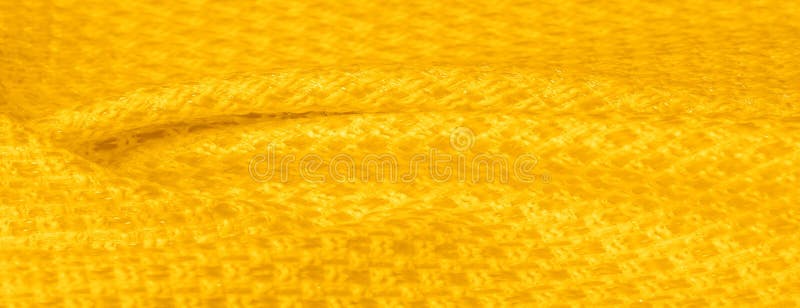 Background Texture, Pattern. Yellow Fabric with Metallic Sequins Stock ...