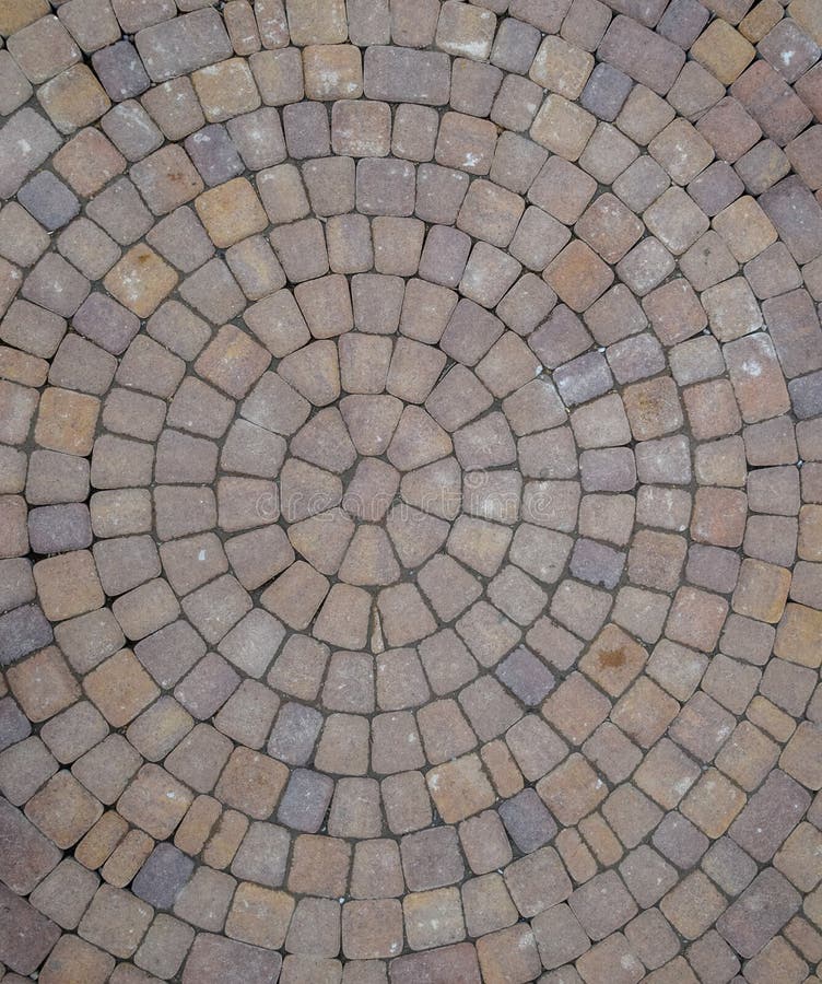 Background Texture of Paving Slabs Stock Image - Image of circle ...