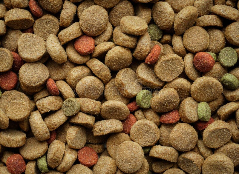 Background Texture Pet Food for Dogs and Cats Stock Photo - Image of ...