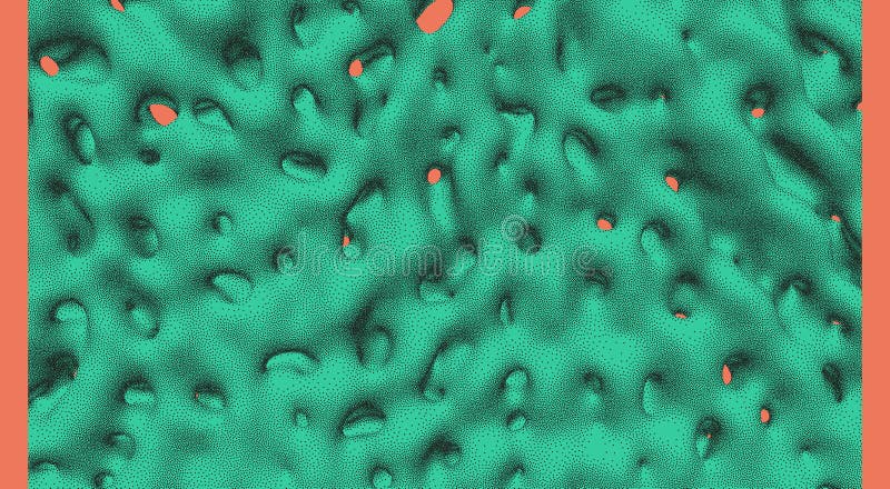 The Porous Structure. Organic Material. Structure of the Mushroom ...