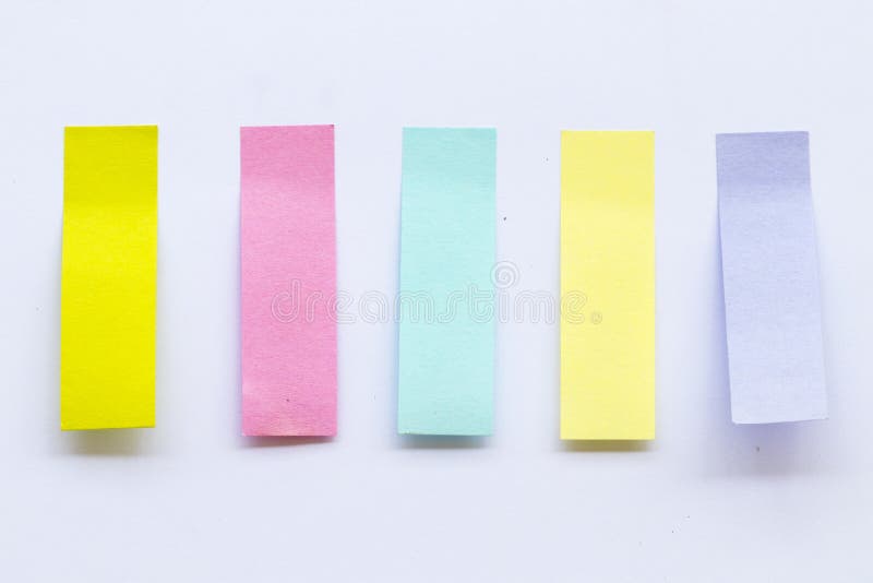 Background Texture Post It Note Marker Paper Arrangement Flat Lay Style ...