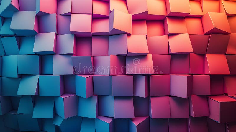 Background and Texture of Random Purple and Red Boxes by Generative AI ...