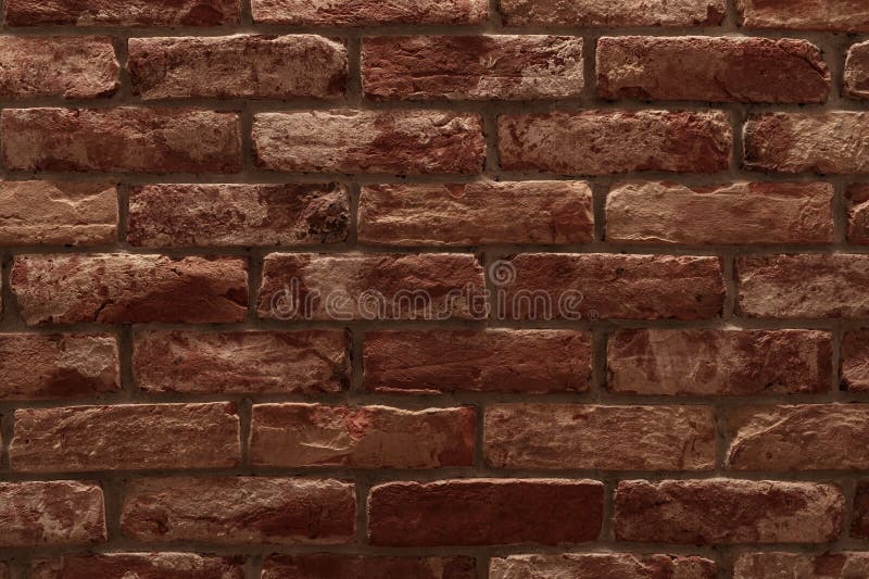 Background Texture of Real Old Brick Wall Interior Design Stock Image ...