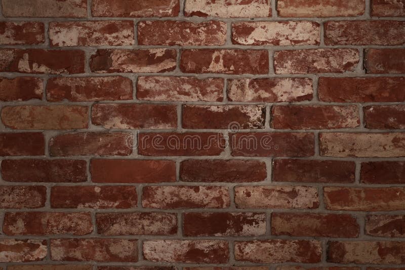 Background Texture of Real Old Brick Wall Interior Design Stock Photo ...