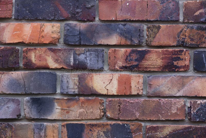 Red Burnt Brick at a House Construction Site Stock Photo - Image of ...