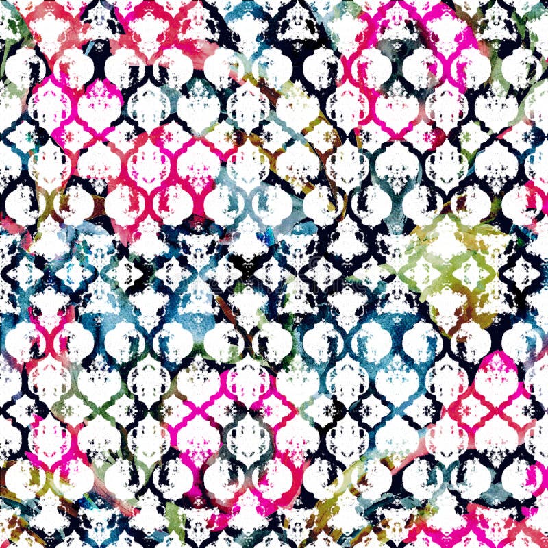 Background Texture Repeat Modern Pattern Stock Illustration ...